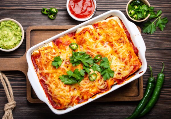 Enchiladas met gehakt of veggie gehakt | Glamourista - kapsels